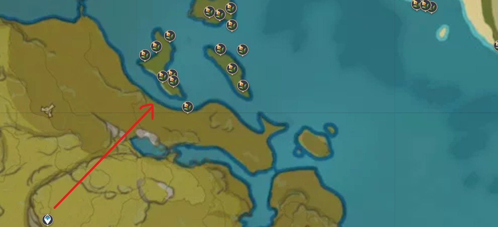 Top 5 locations to find Snapdragon in Genshin Impact