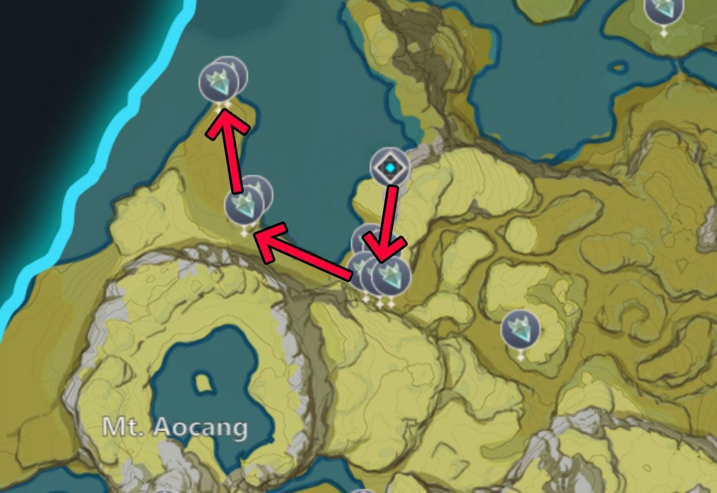 Genshin Impact Crystal Core farming locations and route (May 2022)