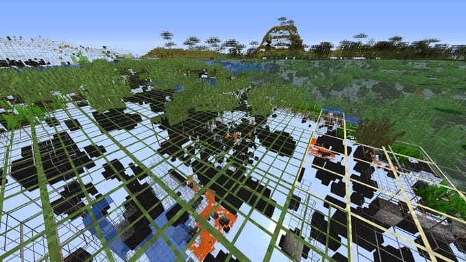 How to see through walls in Minecraft