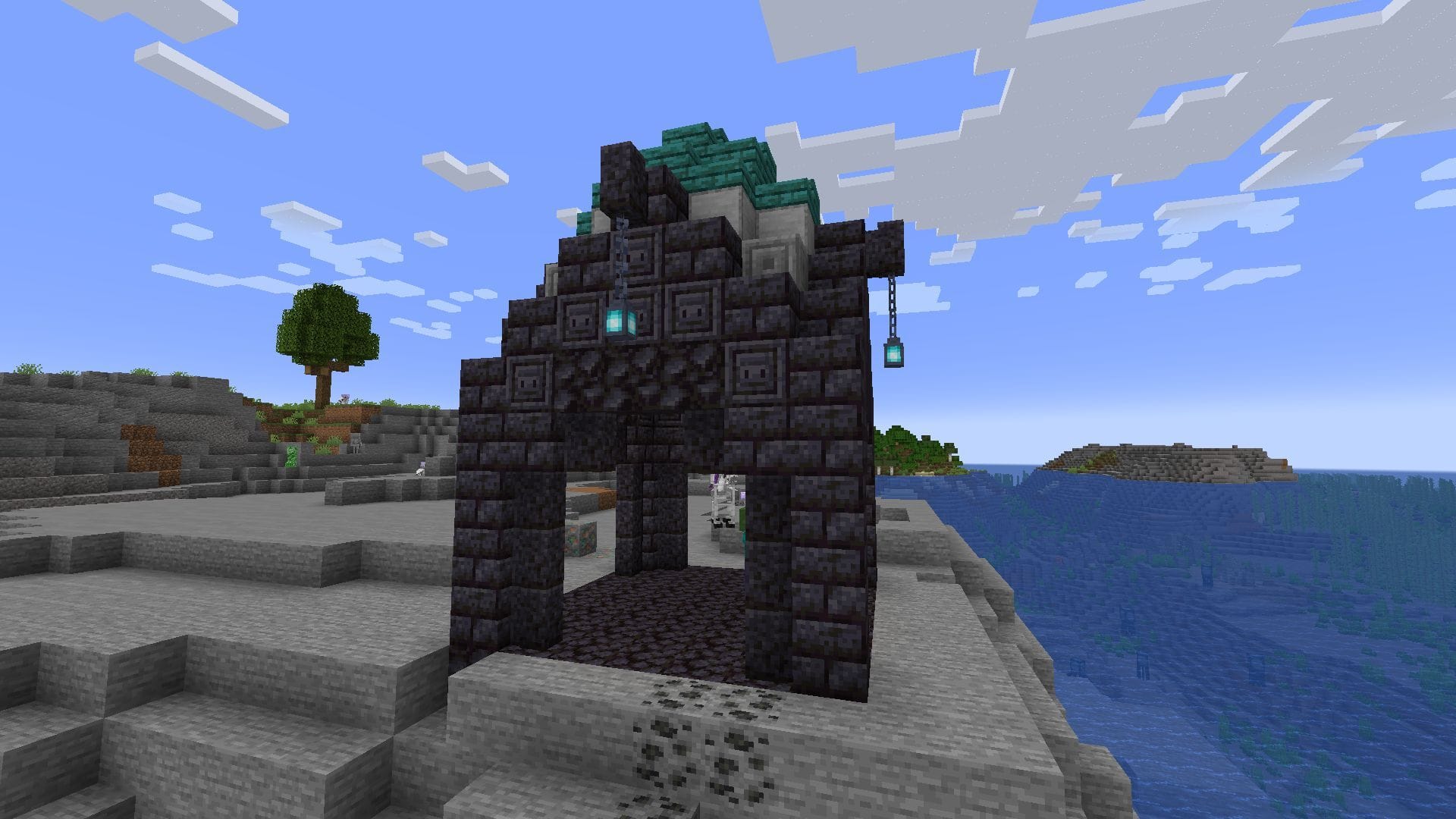 Minecraft: How to build a tower using blackstone