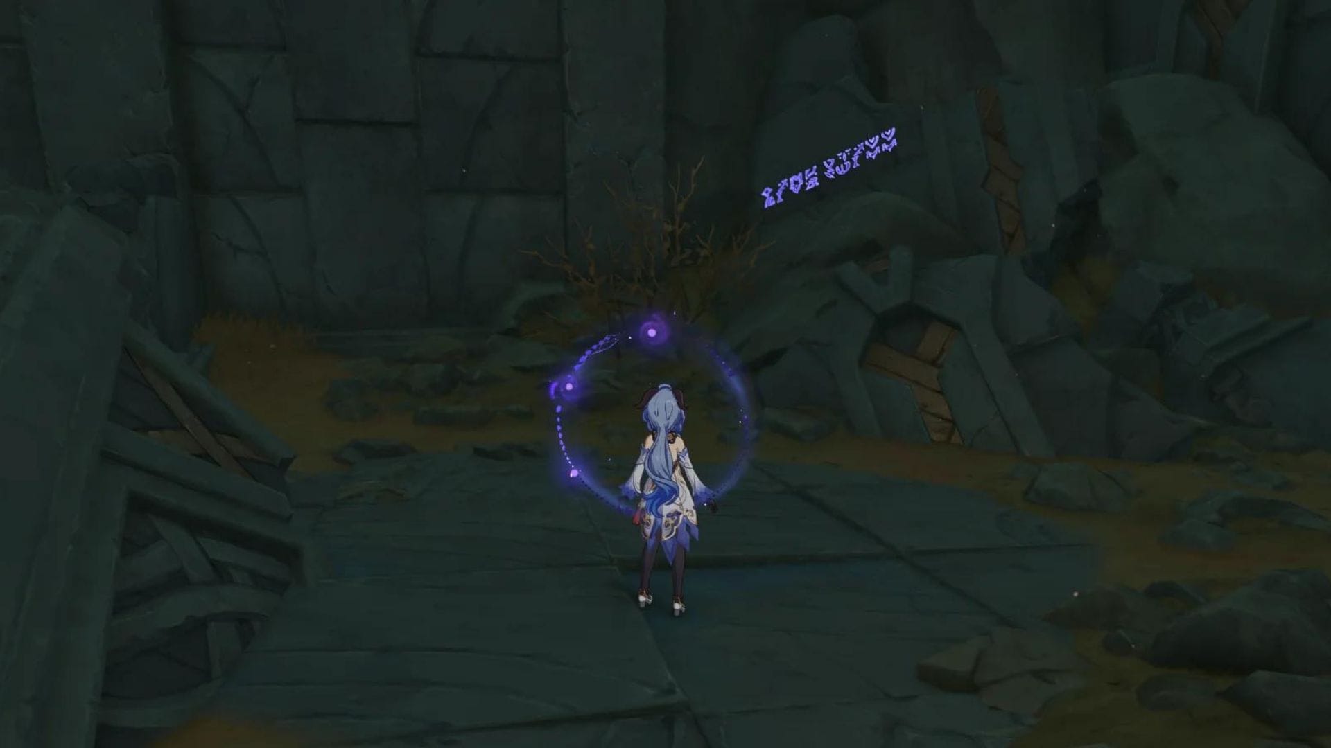 All Genshin Impact Purple text locations in The Chasm: Nine Word Rumor ...