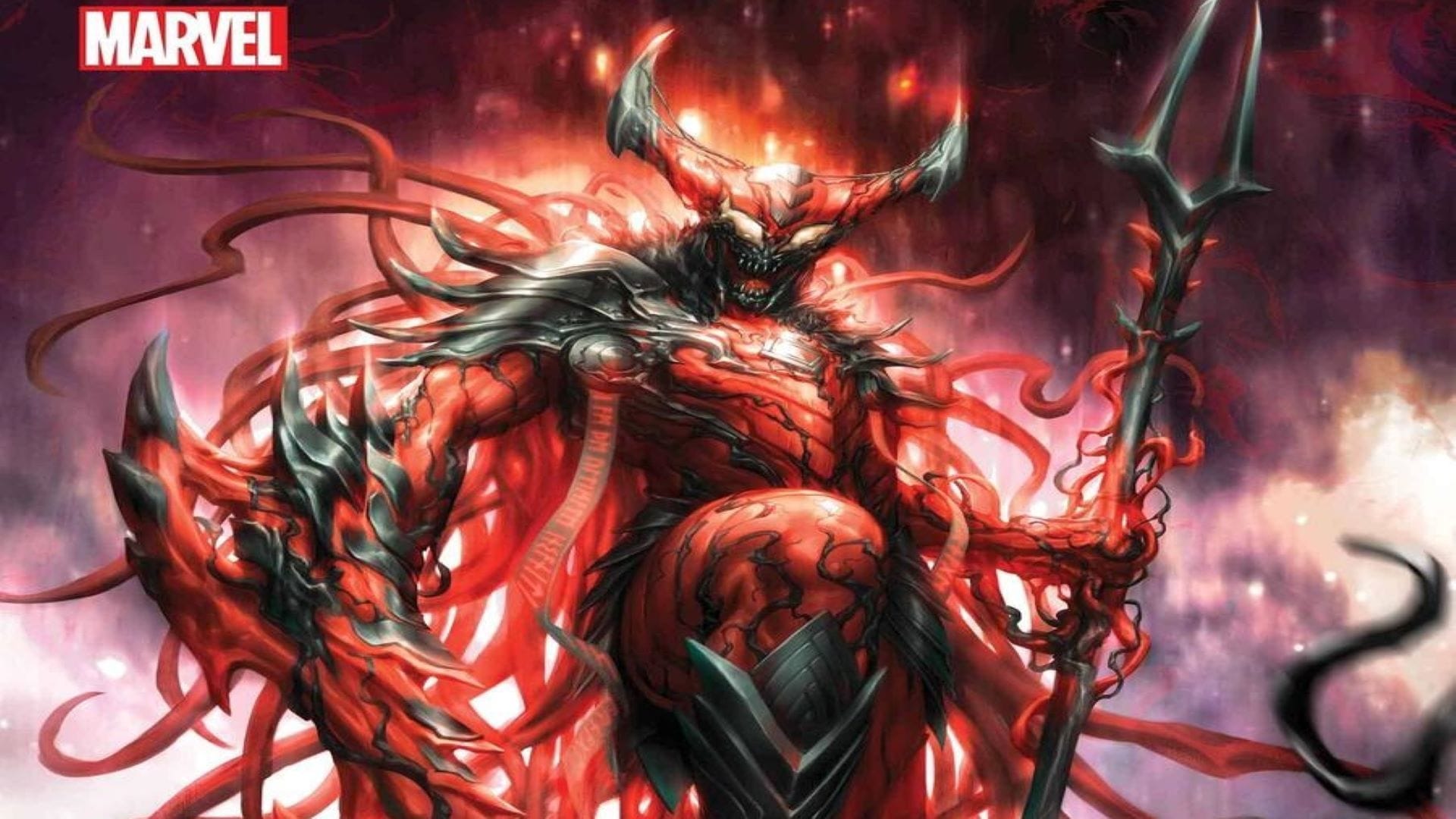 Marvel takes Carnage Symbiote to hell as he eyes Malekith's throne ...