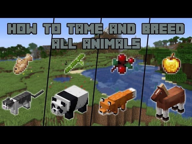Full list of tameable mobs in Minecraft (2022)