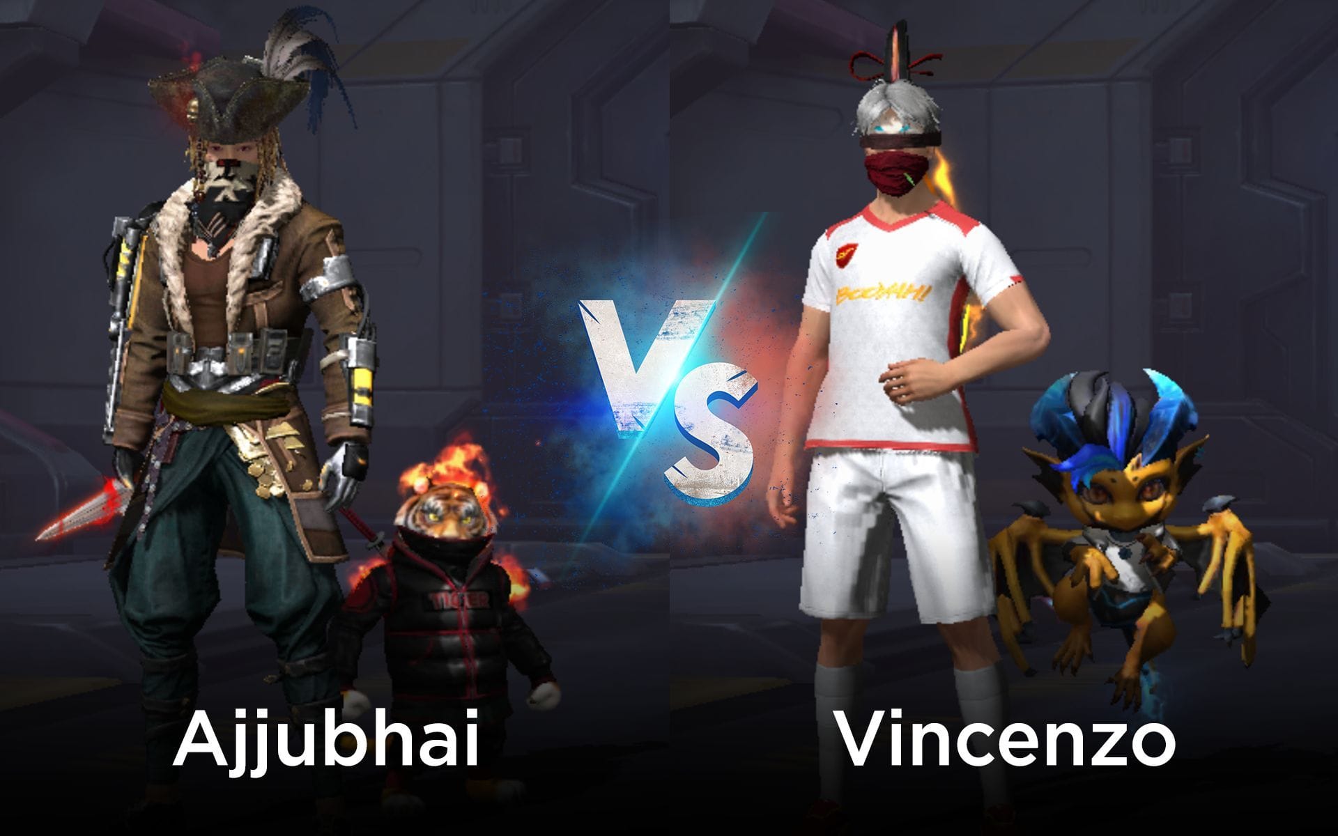 Ajjubhai (Total Gaming) vs Vincenzo: Which Free Fire YouTuber has ...