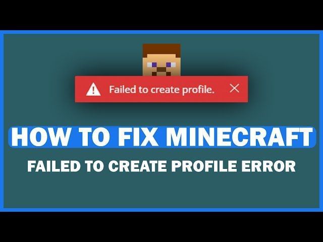 How to fix the "failed to create profile" error in Minecraft 1.19