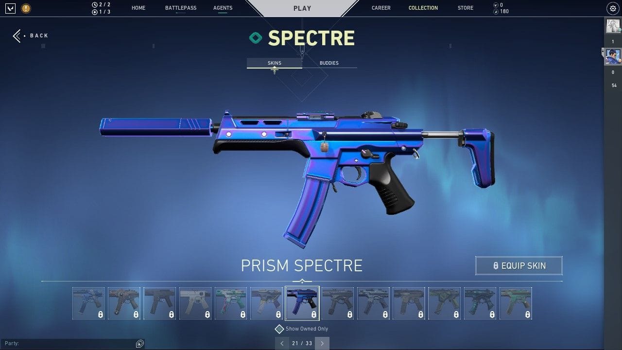 Full list of Spectre skins in Valorant as of Episode 4 Act 3