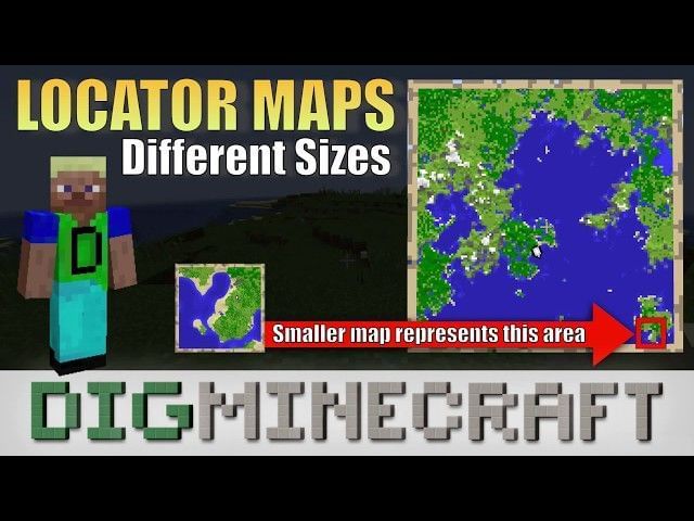 How to make a locator map in Minecraft 1.19