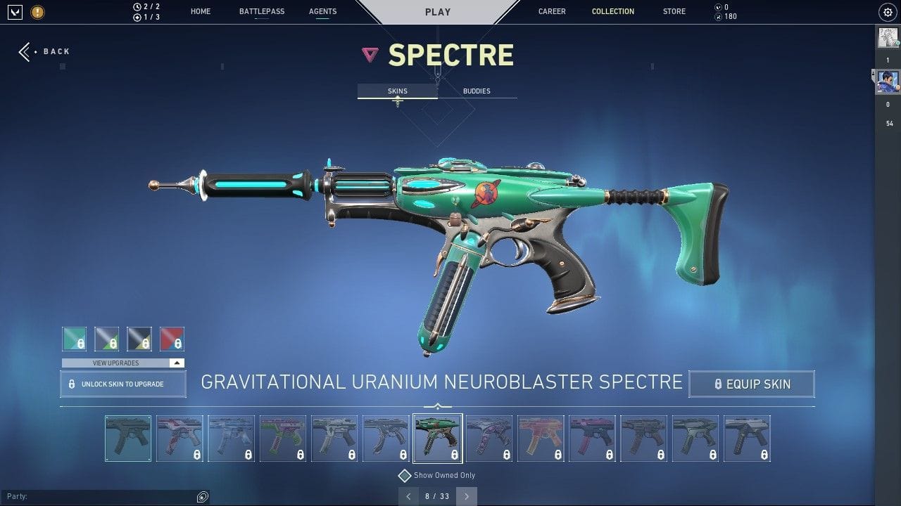Full list of Spectre skins in Valorant as of Episode 4 Act 3