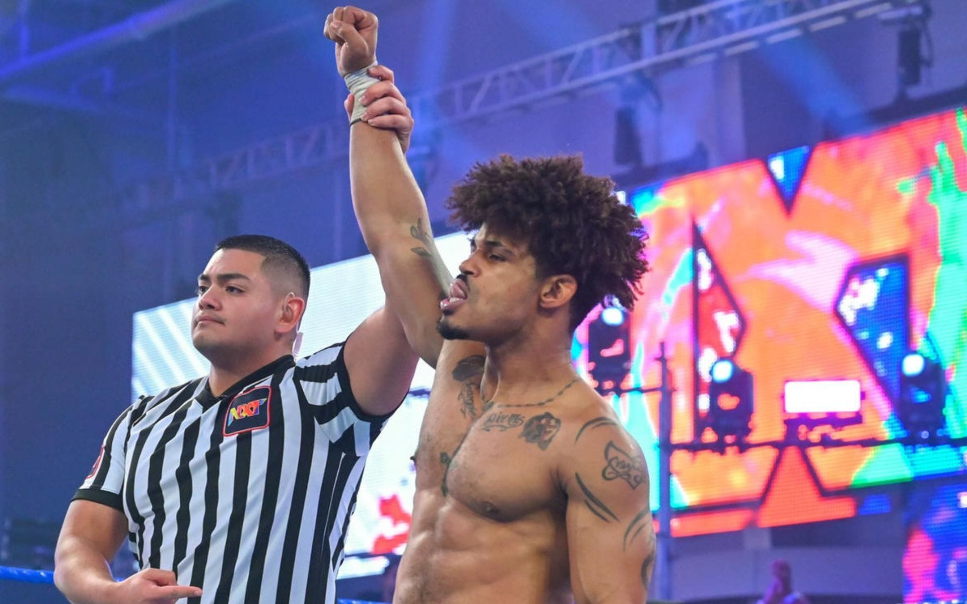 Wes Lee's emotional address interrupted on NXT 2.0