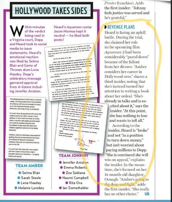 Alleged Amber Heard book deal sparks online backlash