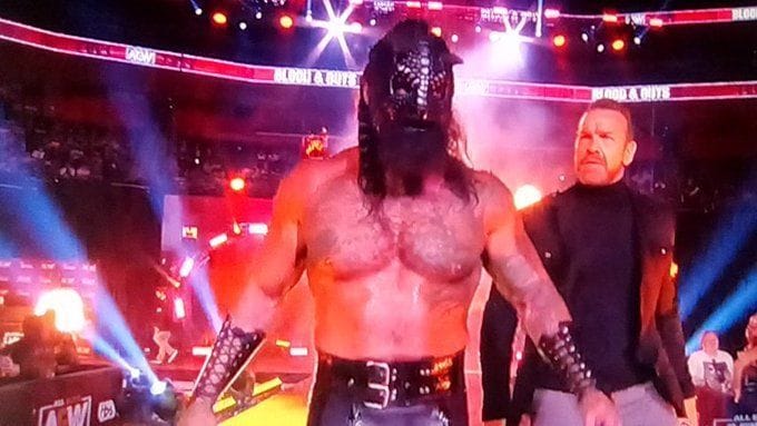 Twitter erupts as Luchasaurus turns heel, debuts menacing look on AEW ...
