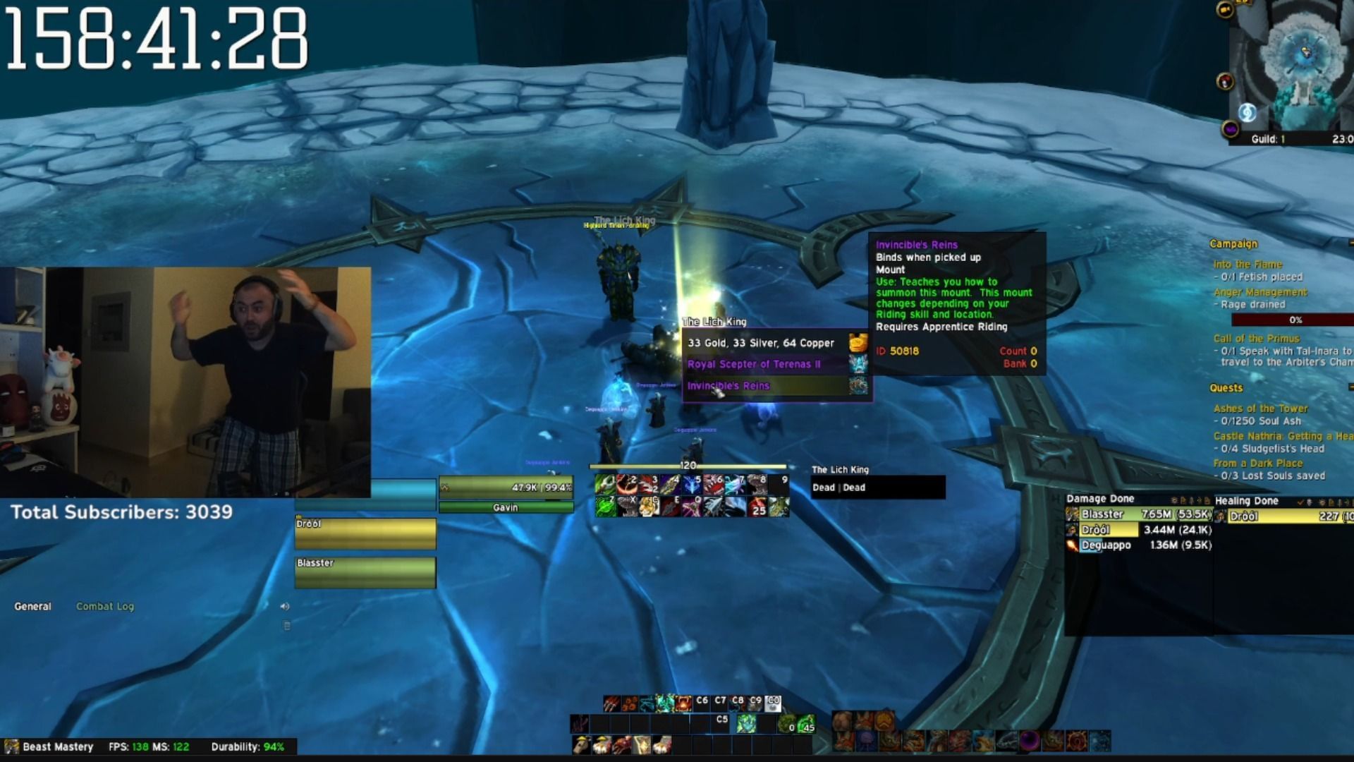 Watch: Twitch streamer reacts to unlocking 'Invincible's Reigns' after ...