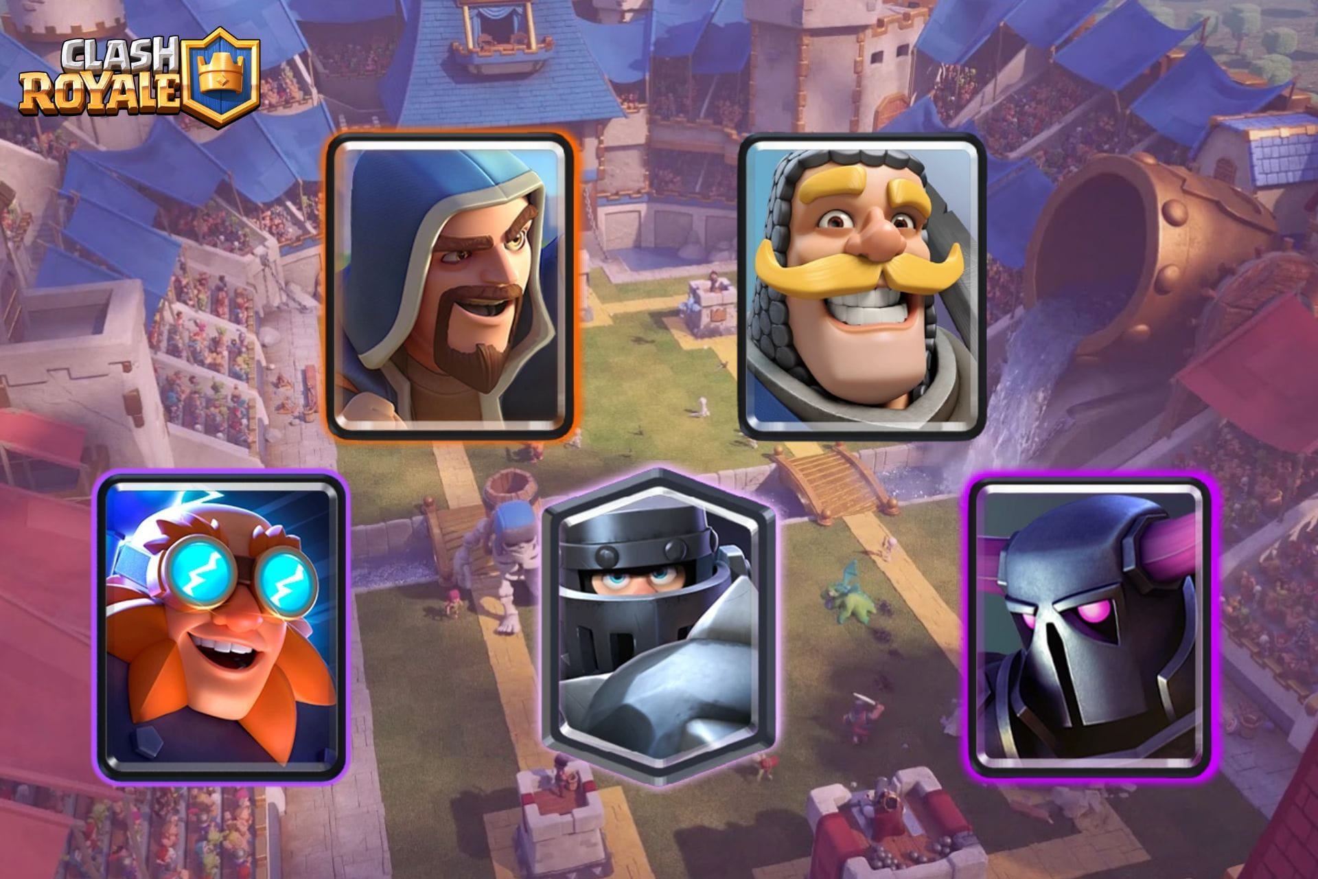 5 best cards for Double Elixir Challenge in Clash Royale