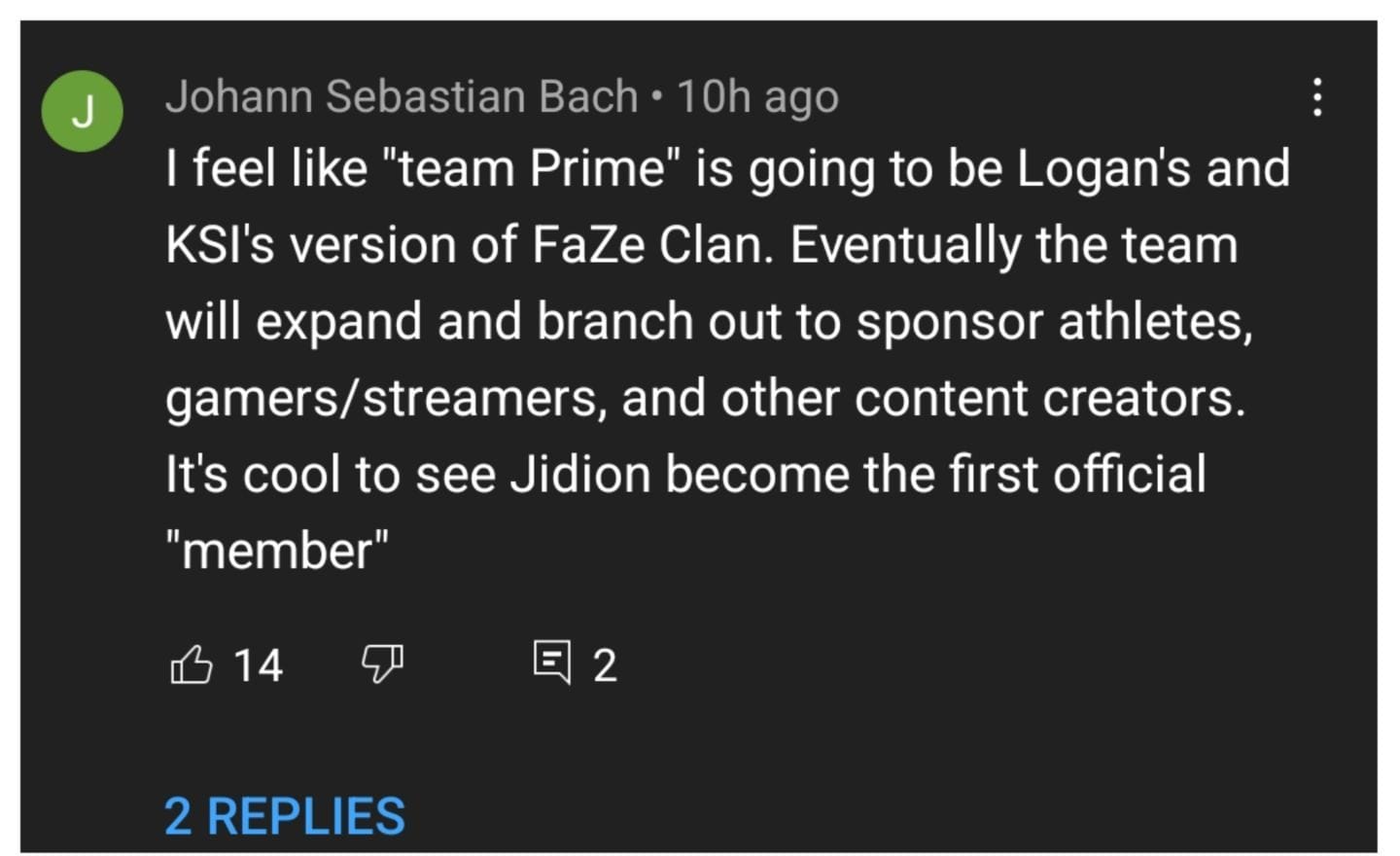 Logan Paul announces JiDion as the first "Prime Squad" member