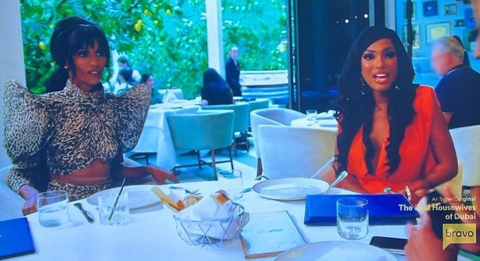 What did Chanel Ayan gift Caroline Brooks on RHODubai Episode 3? Fans ...