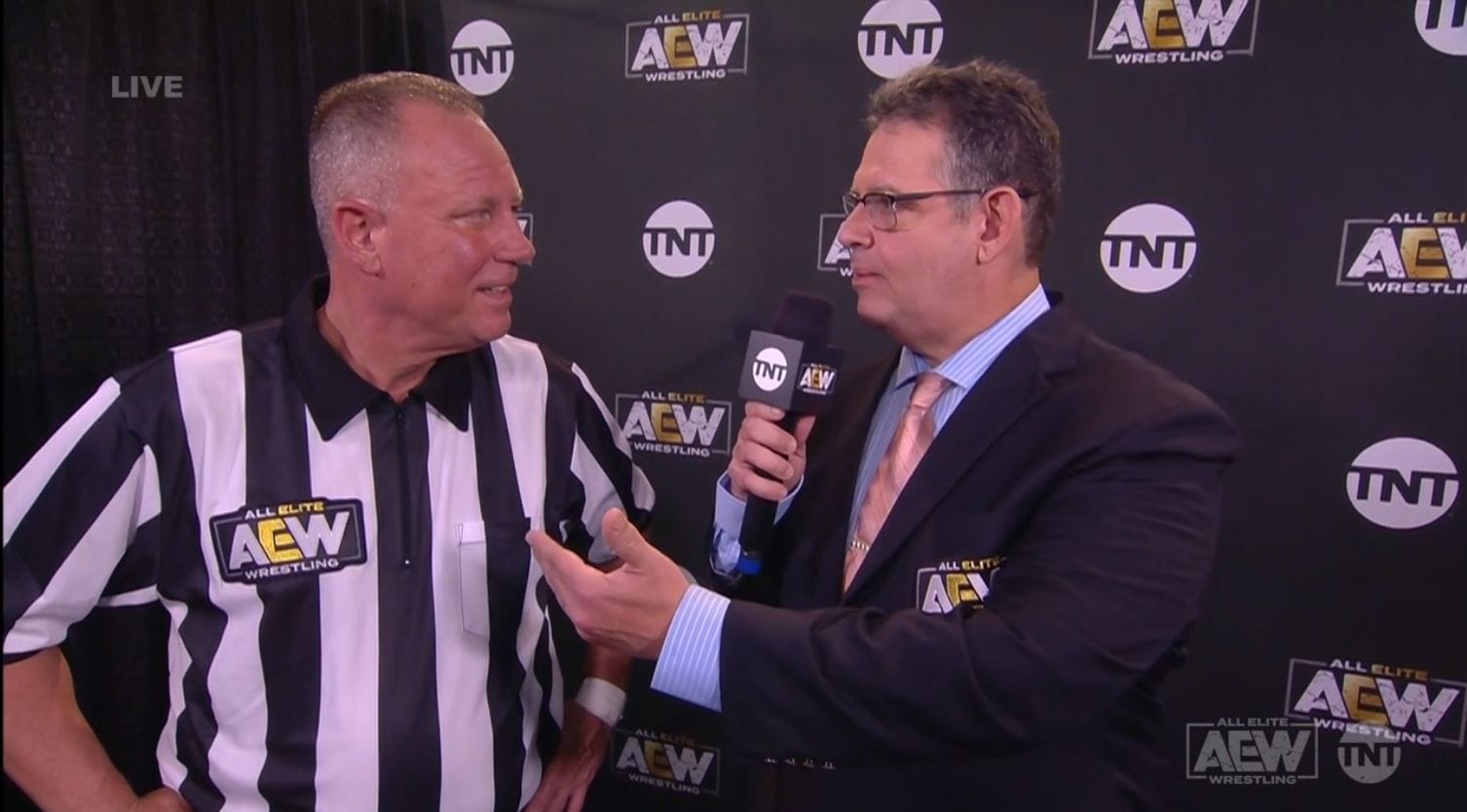 Mike Chioda comments on his recent AEW appearance