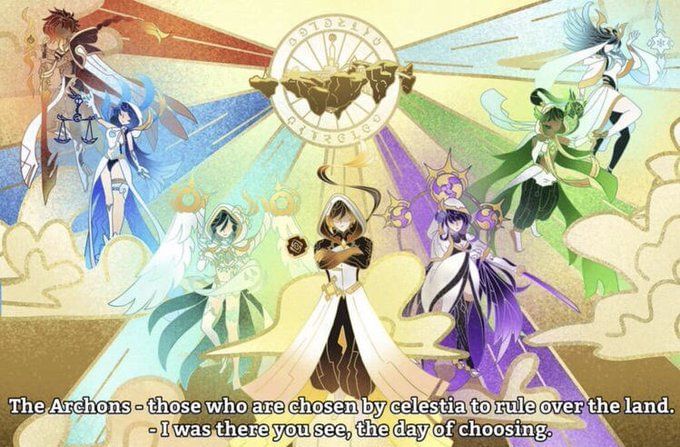 List of Genshin Impact Archons, ruled regions, and their demon names ...