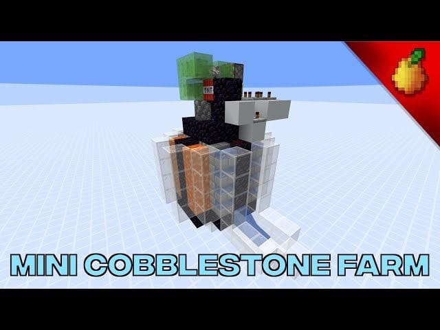 Minecraft 1.19 how to make a simple cobblestone generator