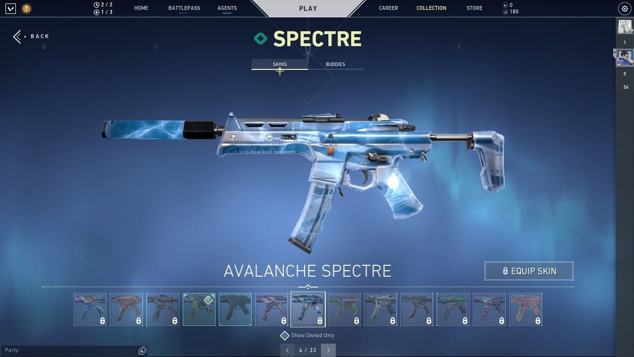 Full list of Spectre skins in Valorant as of Episode 4 Act 3