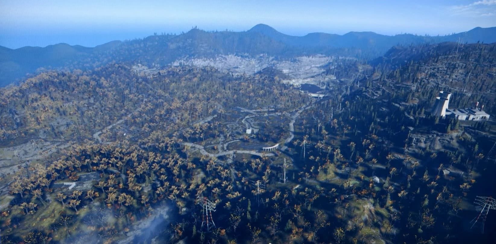How big is the Fallout 76 map?