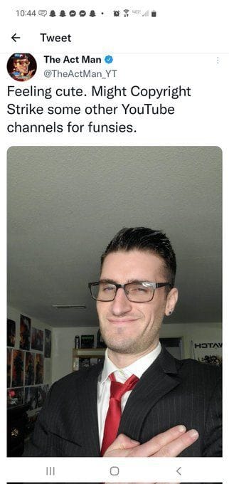 YouTube confirms the reason for demonetizing The Act Man’s channel