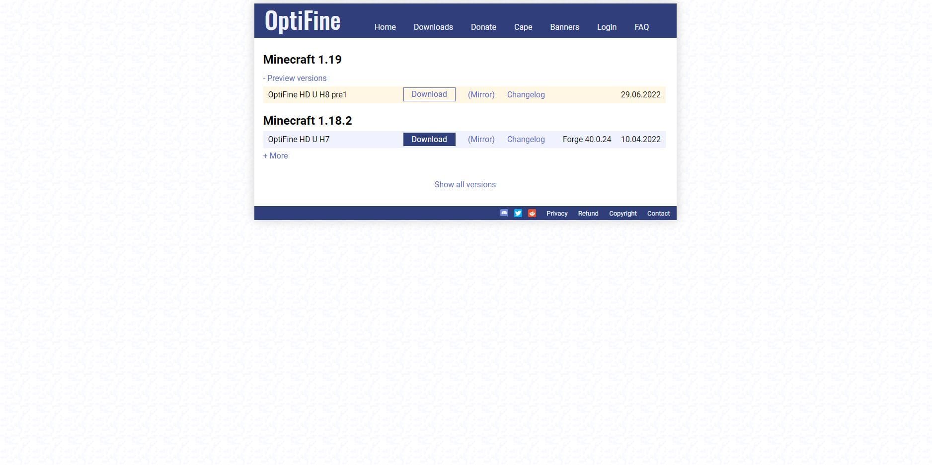 How to install the OptiFine pre-release for Minecraft 1.19 update
