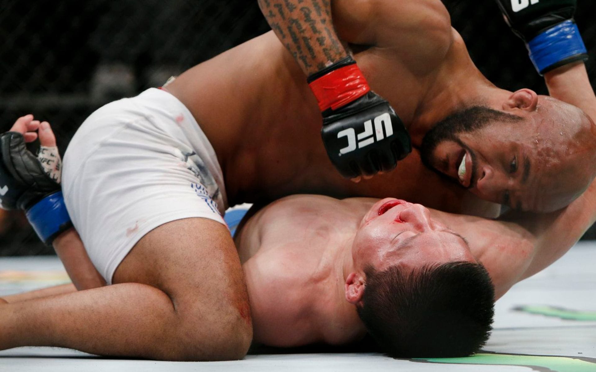 5 latest finishes in UFC title fights