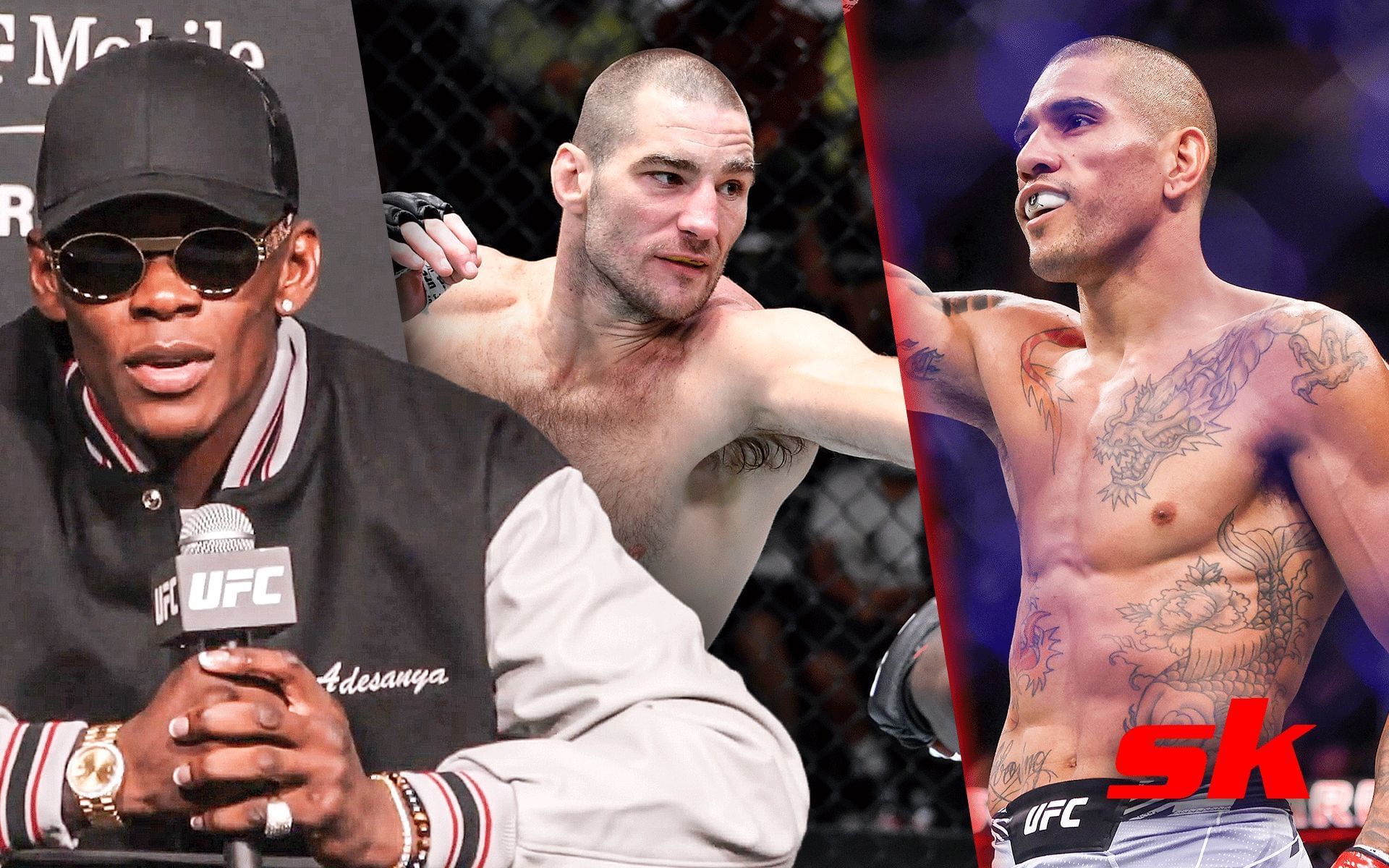 Israel Adesanya weighs in on Sean Strickland vs. Alex Pereira