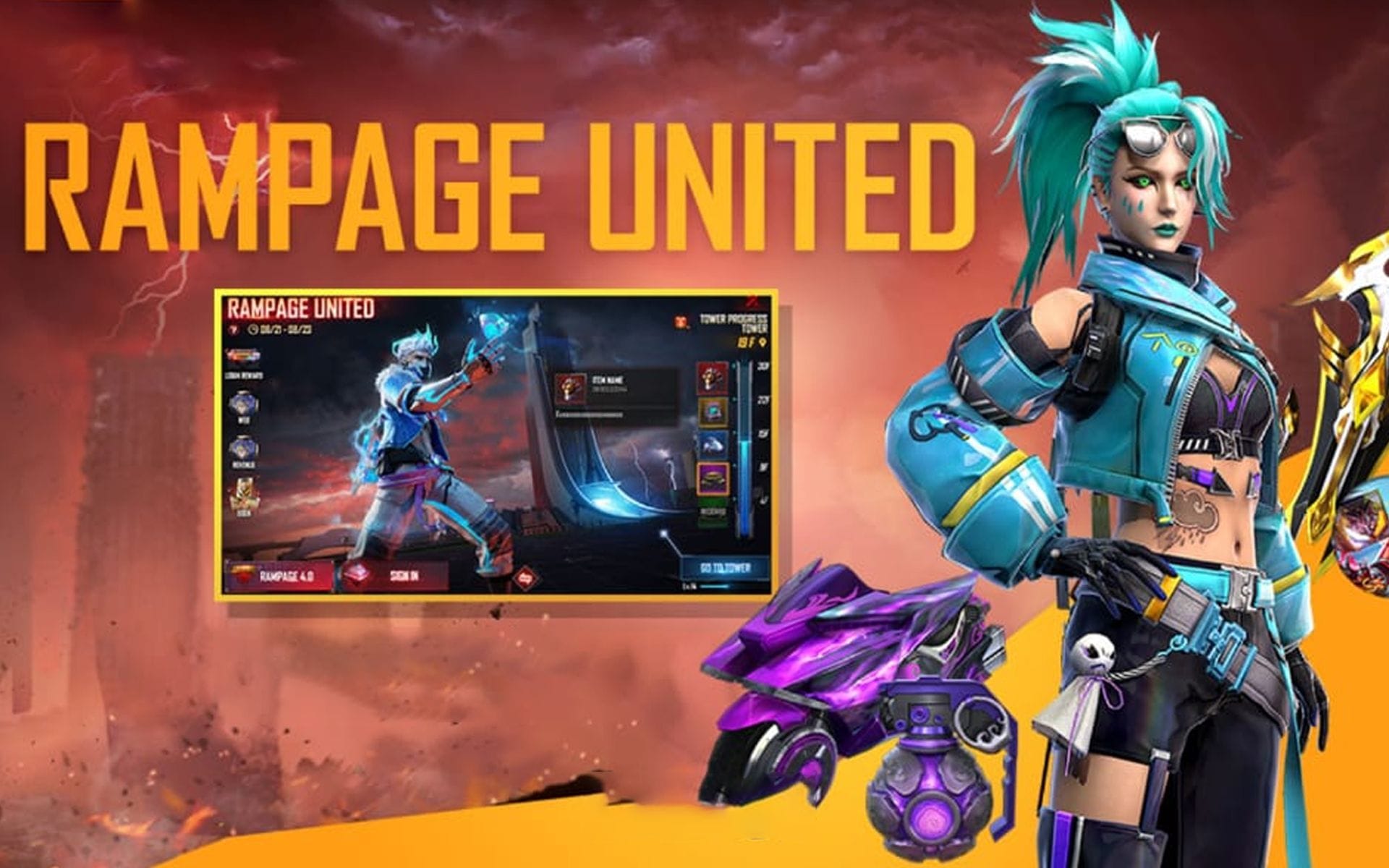 Free Fire MAX Rampage event: How to get free vouchers, bundle, and ...