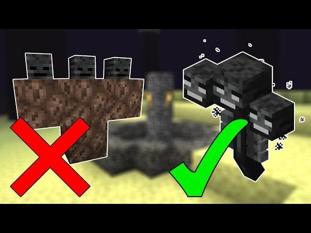 How to build a Wither in Minecraft 1.19