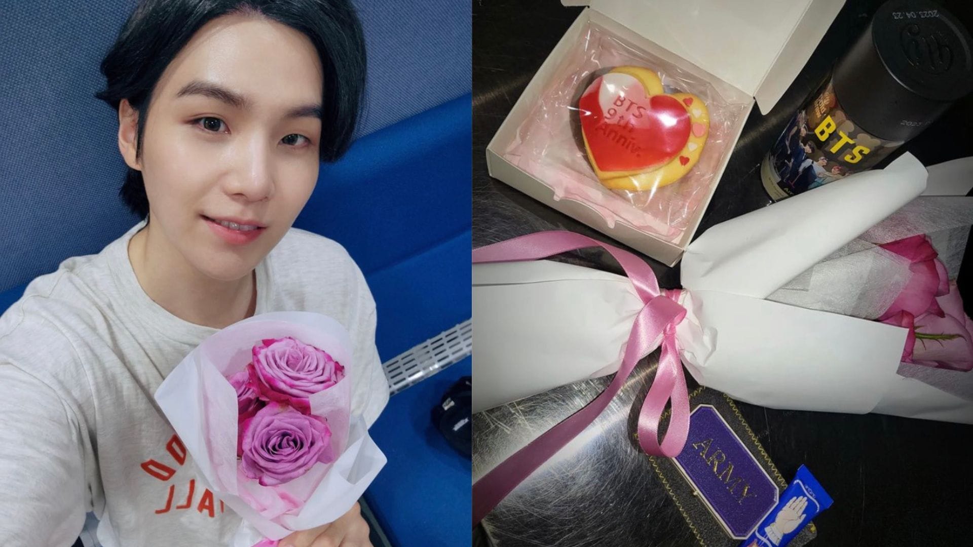 ARMYs floored by BTS' brilliant idea of handing out pink roses as gifts ...