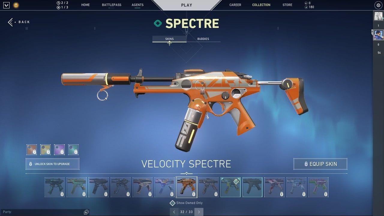 Full list of Spectre skins in Valorant as of Episode 4 Act 3