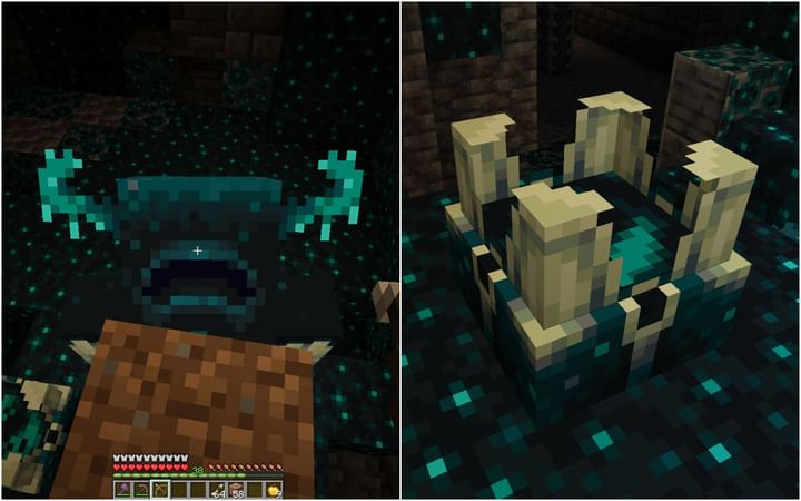 How does the sculk shrieker work in Minecraft 1.19 update?