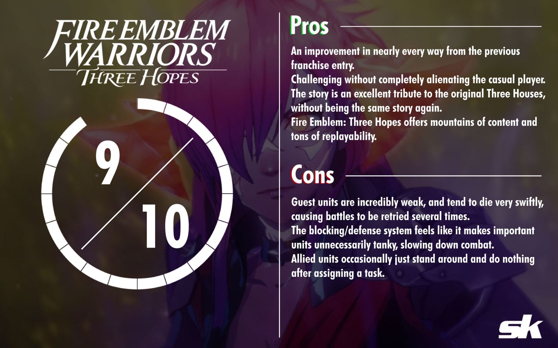 Fire Emblem: Three Hopes review — Excellent, challenging offering in ...