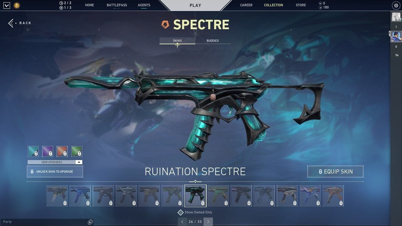 Full list of Spectre skins in Valorant as of Episode 4 Act 3