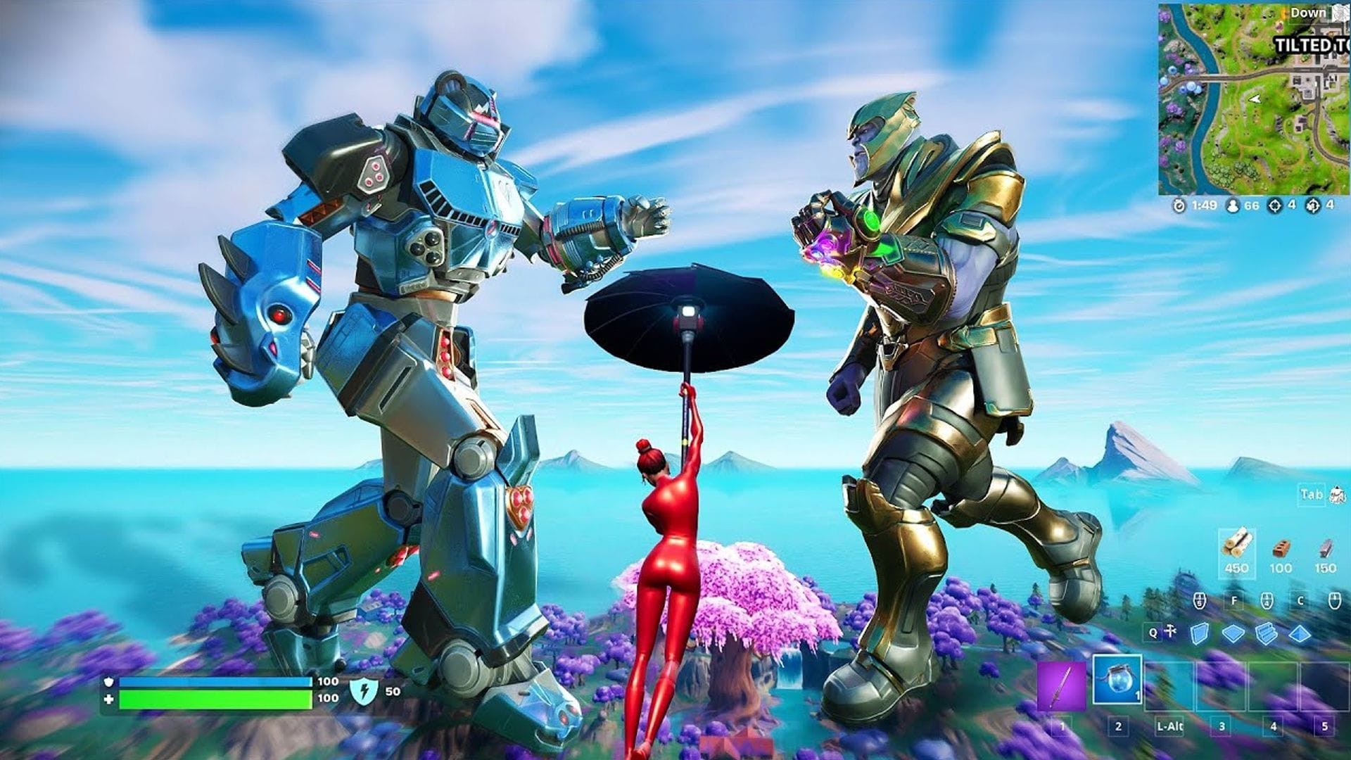 Fortnite player recreates fully functional Mecha and turns it into OP ...