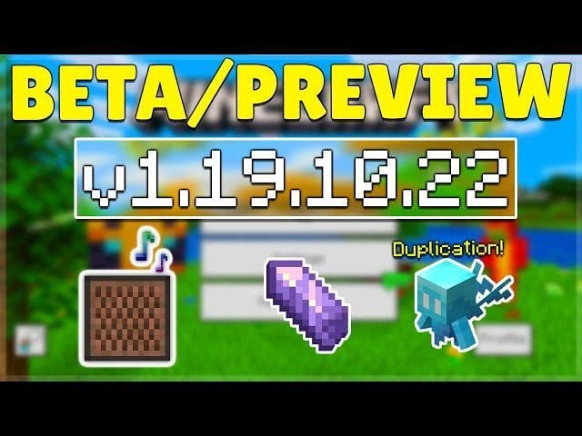 Minecraft 1.19.10.22 Bedrock update Beta Patch Notes: Allay duplication ...