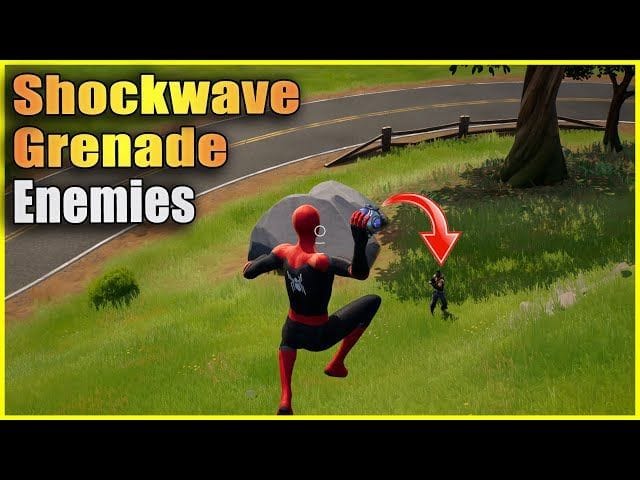 Fortnite: How to impulse an enemy player with a Shockwave Grenade