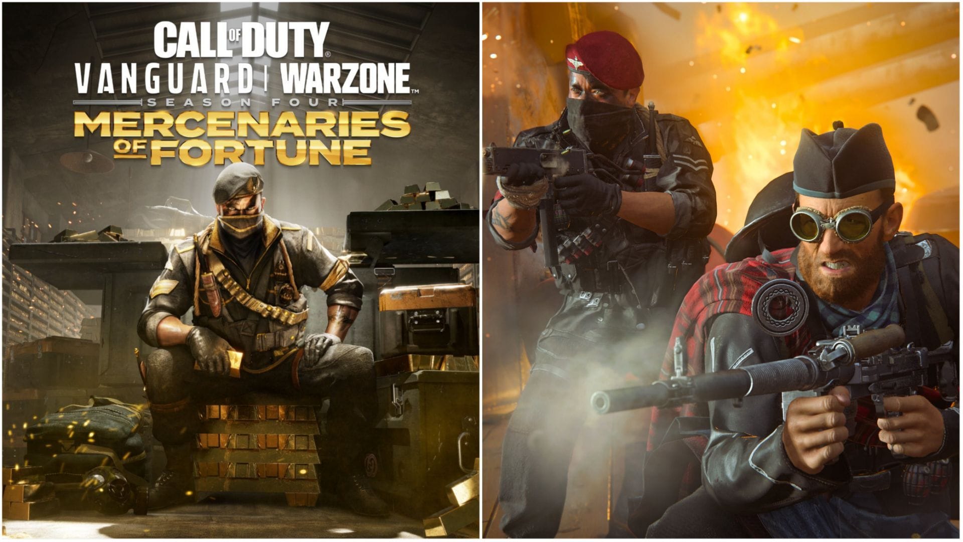 Who are the new operators in Call of Duty: Vanguard and Warzone Season 4?