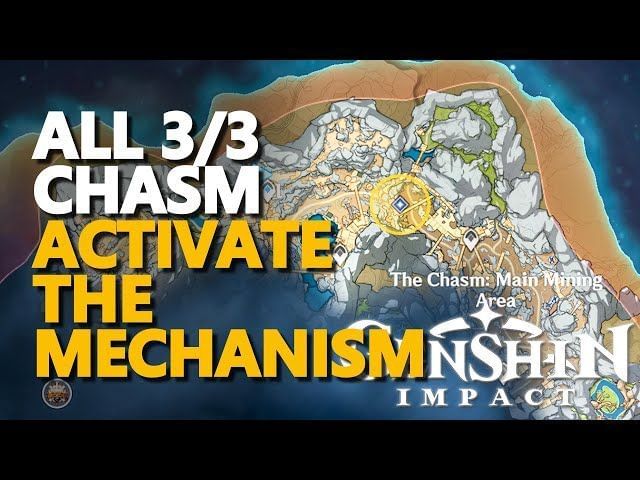 Genshin Impact: How to activate the mechanism in Chasm Underground