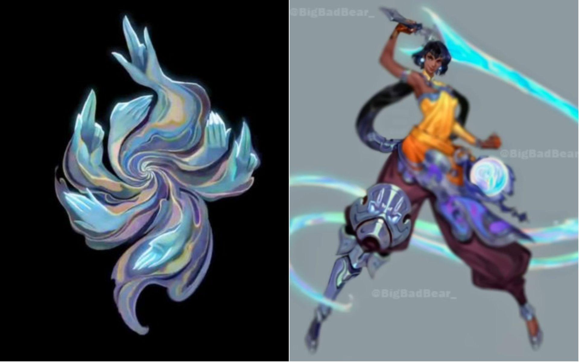 League of Legends leaks provide first look at Nilah, the upcoming brand ...