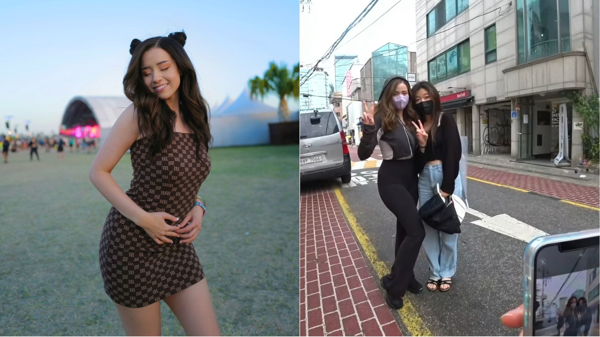 Pokimane shares wholesome moment with fan during Korea trip
