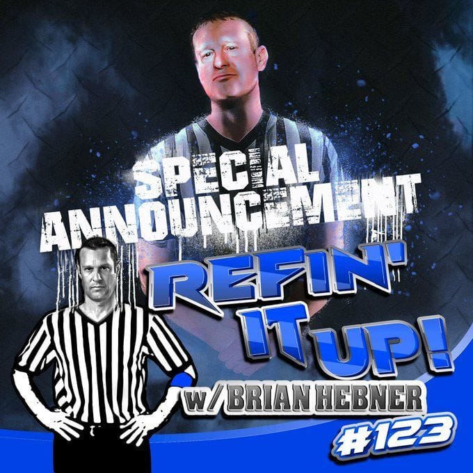 Brian Hebner on the company re-hiring WWE legend