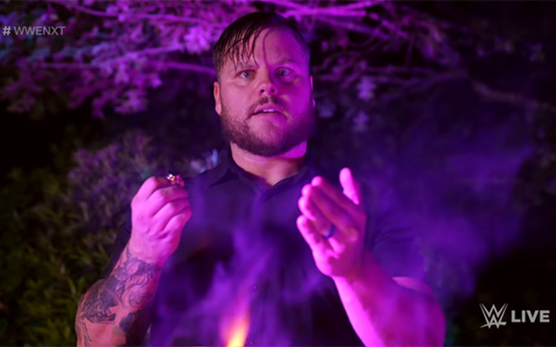 Joe Gacy sends out a chilling message during NXT 2.0
