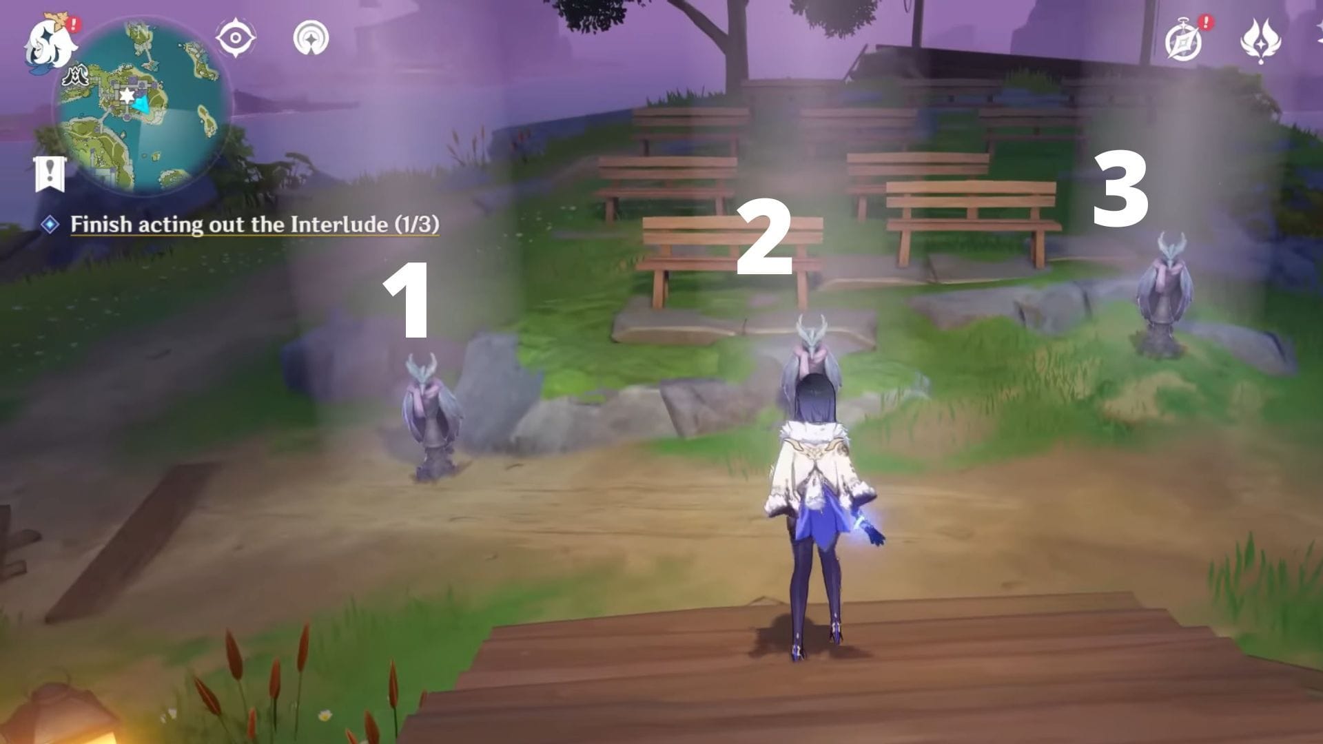 Guide to Finish Acting out the Interlude in Genshin Impact: All 3 locations