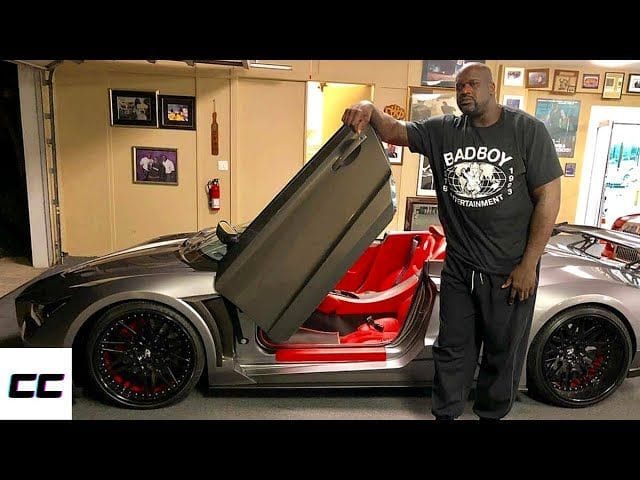 Shaquille O’Neal's huge collection of cars