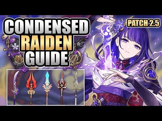 The best Raiden Shogun build in Genshin Impact