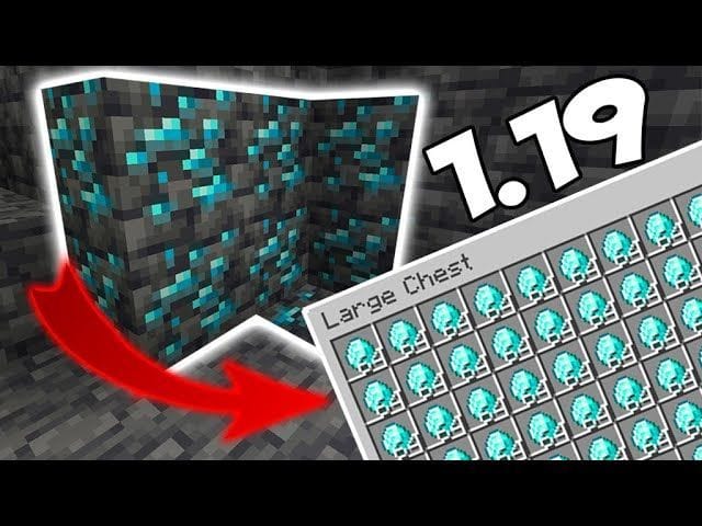 What coordinates are diamonds at in Minecraft 1.19 update