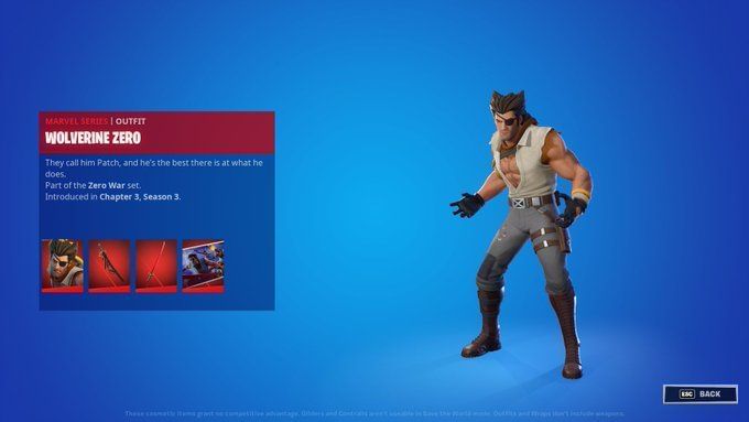 Fortnite: How to obtain Wolverine Zero skin