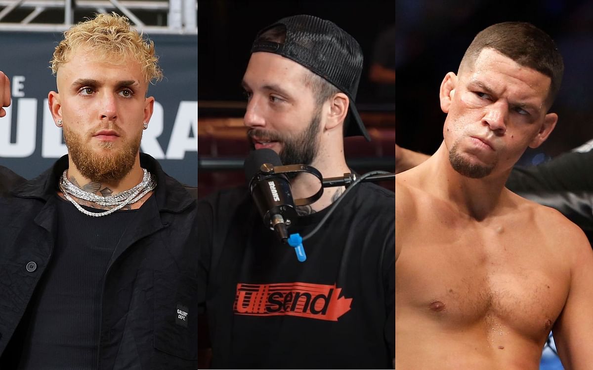 Jake Paul vows to protect Full Send reporter Shawny Mack from Nate Diaz Jake Paul vows to protect Full Send reporter Shawny Mack from Nate Diaz